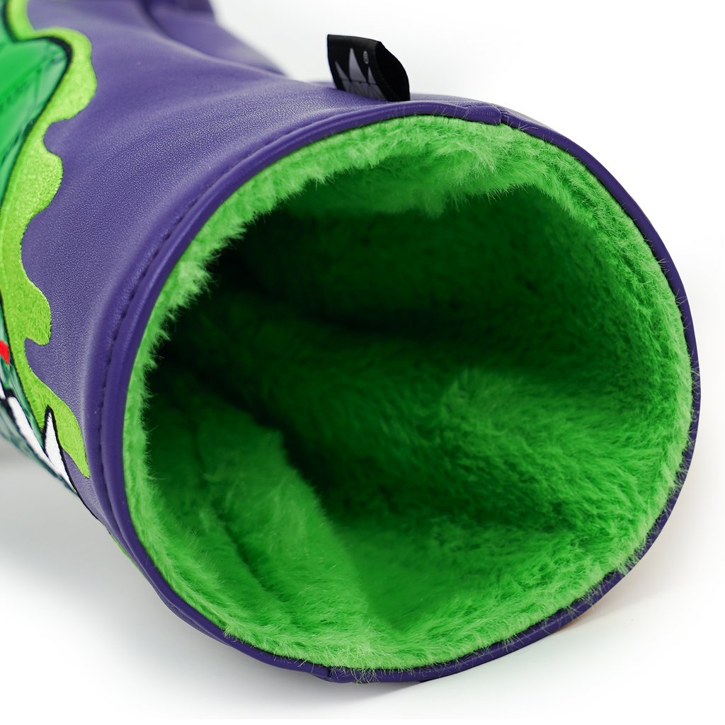 Alligator Purple Leather Driver Headcover – Craftsman Golf