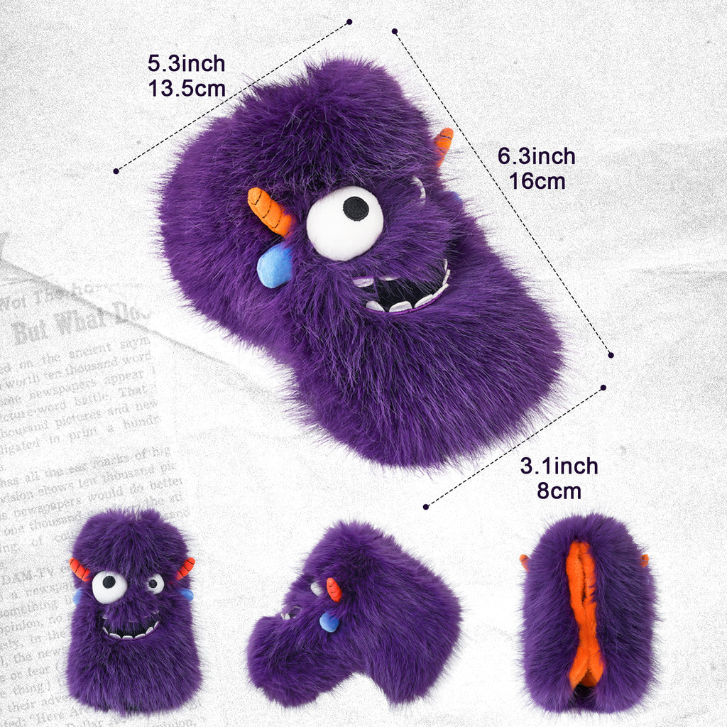 Purple Monster Golf Blade Putter Head Cover – Craftsman Golf