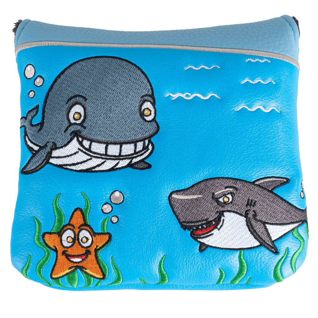 Whales Large Mallet Heel shafted Green Head Cover – Craftsman Golf