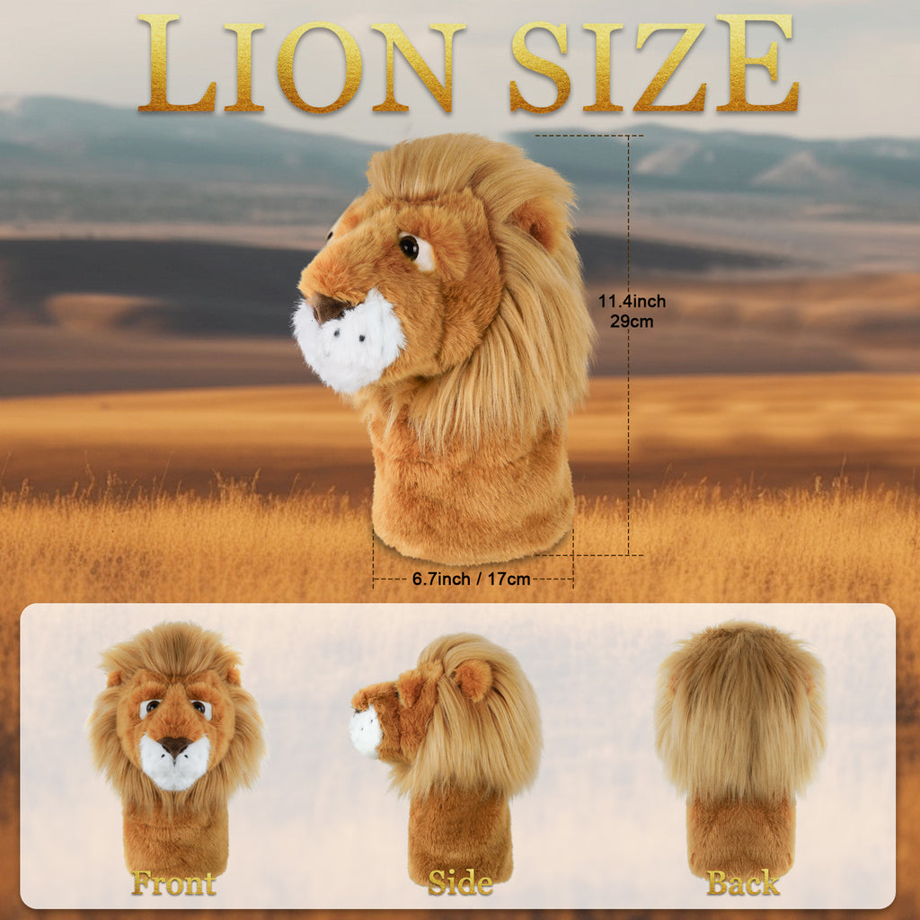 Lion Driver Head Cover – Craftsman Golf
