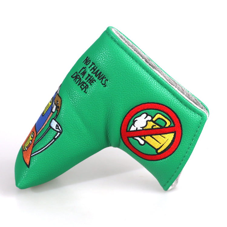 Beer Man Leather Golf Club Blade Head Cover – Craftsman Golf