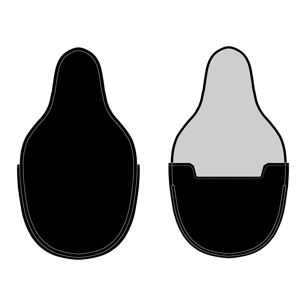 Customized PRG Mallet Putter Golf Head Cover（One Logo） – Craftsman Golf