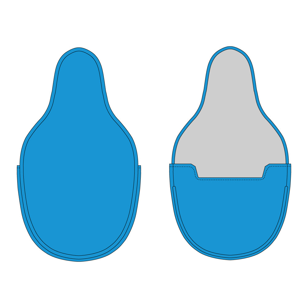 Customized PRG Mallet Putter Golf Head Cover（One Logo） – Craftsman Golf