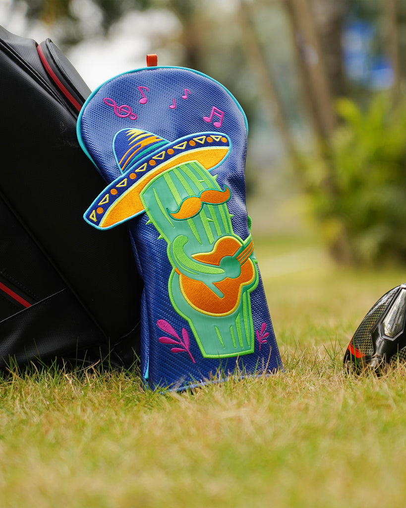 Cactus Guitar Patch Embroidered Driver Golf Head Cover – Craftsman Golf