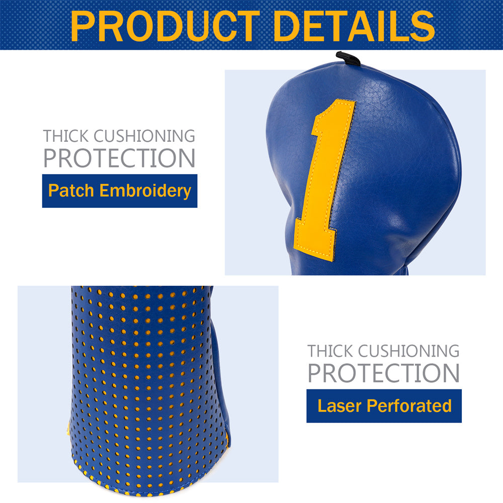 Navy Golf Club Driver Headcover – Craftsman Golf