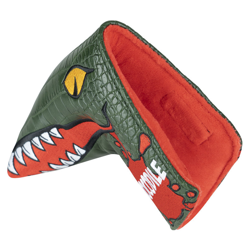 Crocodile Leather Golf Blade Putter Head Cover — Craftsman Golf