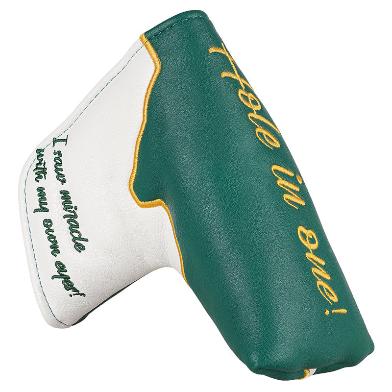 HOLE IN ONE Golf Blade Putter Head Cover – Craftsman Golf