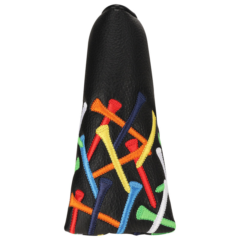 Colorful Golf Tees Golf Putter Blade Head Cover – Craftsman Golf