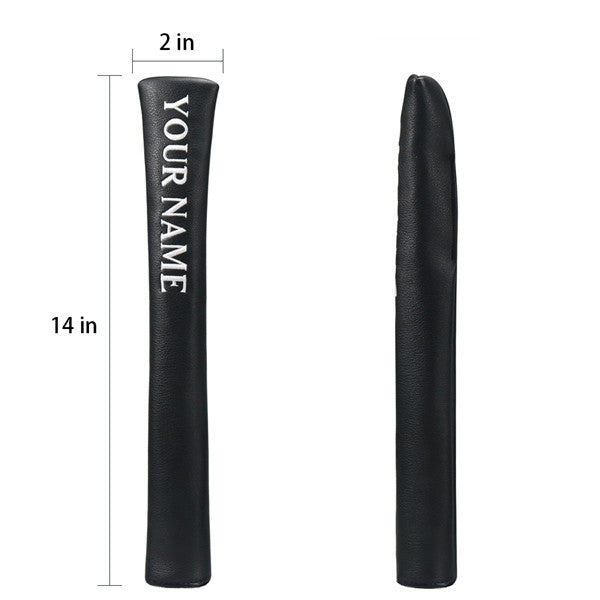 Custom Leather Alignment Stick Covers – Craftsman Golf