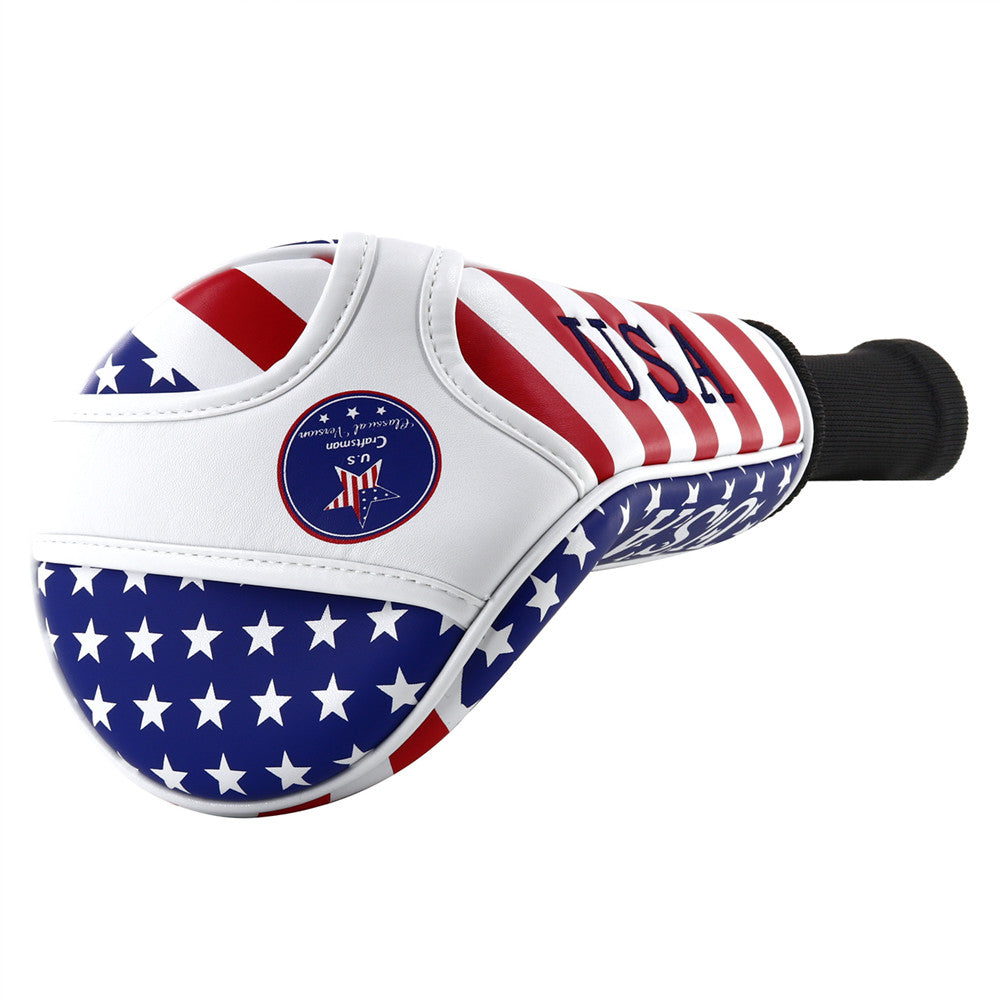USA Flag Long Neck Golf Club Cover – Craftsman Golf